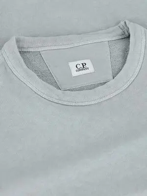 C.P. COMPANY Cotton Sweatshirt - Clear Blue