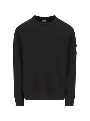 C.P. COMPANY Cotton Sweatshirt - Black