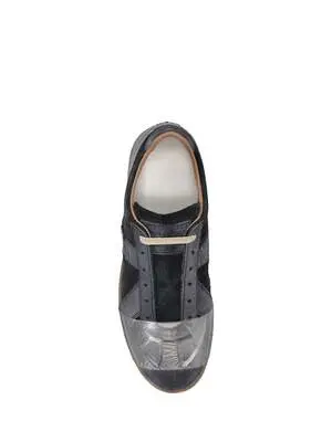 MAISON MARGIELA Low Top Sneakers - Black/silver