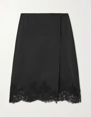 Stella McCartney Lace Skirt - Black