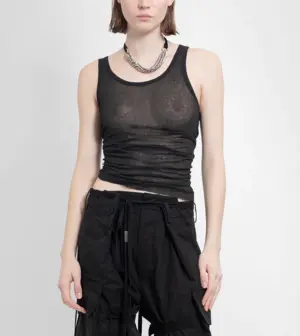 Ann Demeulemeester Spaghetti Strap Camis Tanks For Women