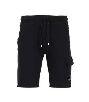 C.P. COMPANY Knit Shorts - Black