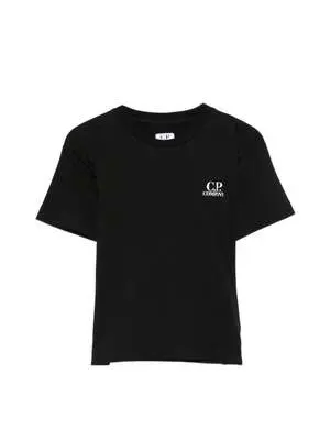 C.P. COMPANY T-shirt With Logo - Black