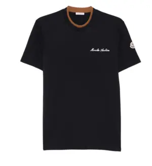 Moncler Ss T Shirt - Navy