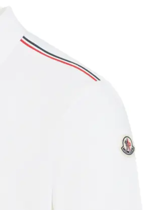 Moncler Ss Polo - Natural