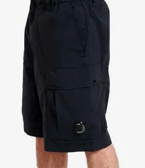 C.P. COMPANY Cotton Shorts - Blue