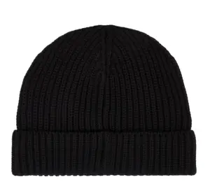 Moncler Ribbed Beanie - Black