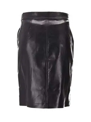 ANINE BING Alanis Recycled Leather Skirt