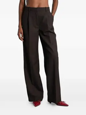 ANINE BING Trent Trouser - Dark Brown