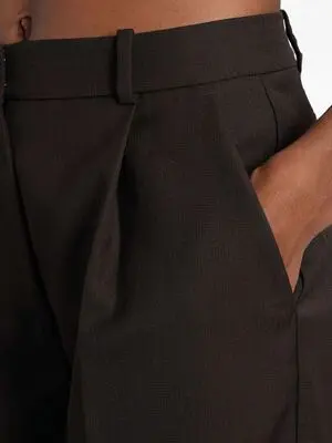 ANINE BING Trent Trouser - Dark Brown