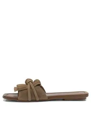 POMME D'OR Slide In Leather Scamosciata