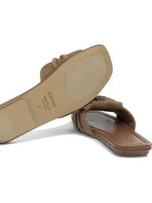 POMME D'OR Slide In Leather Scamosciata