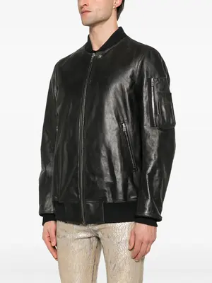 Rick Owens Classic Flight Leather Jacket
