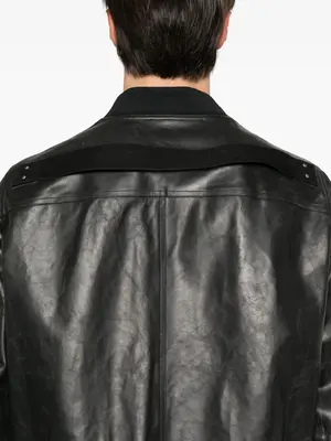 Rick Owens Classic Flight Leather Jacket