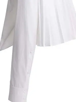 Max Mara Cotton Pleated Back Shirt