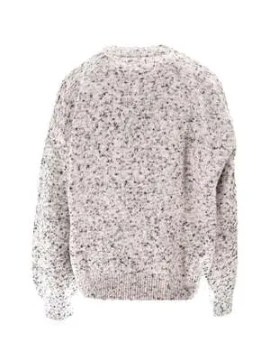 ANINE BING Sydney Crew Sweater - White/black