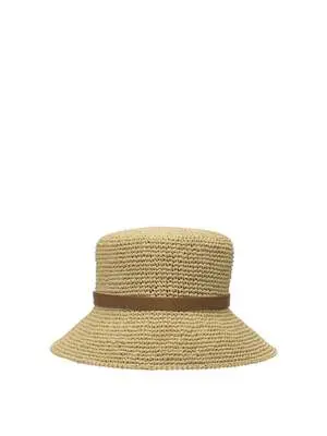 Valentino Garavani Vlogo Signature Bucket Hat - Beige