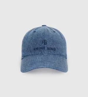 ANINE BING Jeremy Baseball Cap AB Shadow Blue