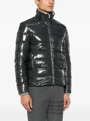 Thom Browne Reversible Zip Up Puffer Jacket