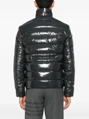 Thom Browne Reversible Zip Up Puffer Jacket