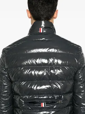Thom Browne Reversible Zip Up Puffer Jacket