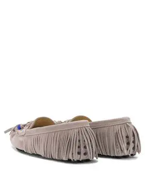 Toujours Emily Suede Loafers - Beige