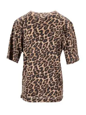 ANINE BING Avi Tee - Leopard