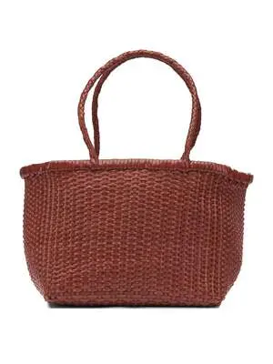 Dragon Diffusion B Weave Small Shoulder Bag - Red