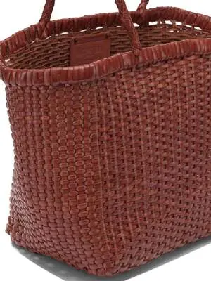 Dragon Diffusion B Weave Small Shoulder Bag - Red