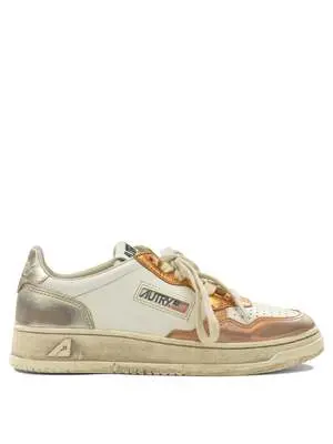 AUTRY Medalist Low Super Vintage Sneakers - Orange
