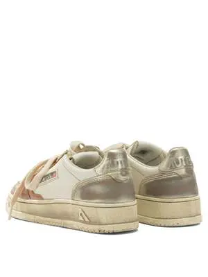 AUTRY Medalist Low Super Vintage Sneakers - Orange