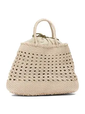 Dragon Diffusion Santa Cano Medium Handbag - Beige