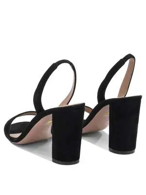 AQUAZZURA So Nude Block 85mm Heeled Sandals - Black