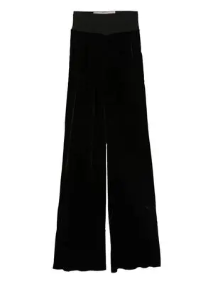 Rick Owens Wide-leg Trousers - Black