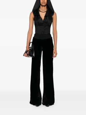 Rick Owens Wide-leg Trousers - Black