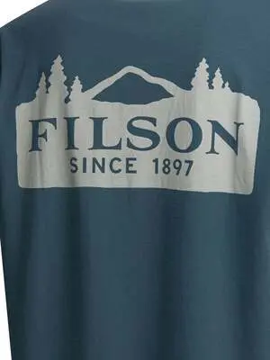 Filson Frontier' Crewneck T Shirt - Blue