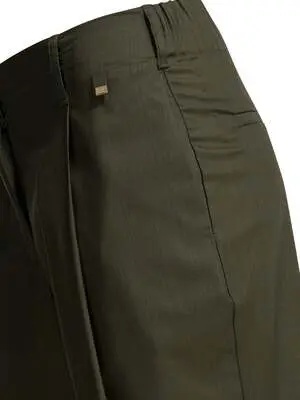 Herno Tailored Wool Pants - Green
