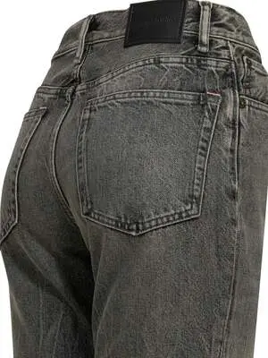 Acne Studios 2025 F Gothik Flared Jeans - Black