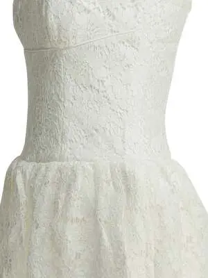 SELF-PORTRAIT Lace Flared Dress