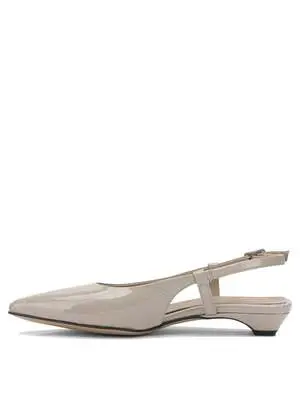 POMME D'OR Slingback Leather Pumps