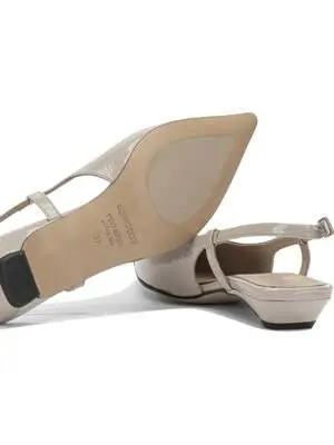 POMME D'OR Slingback Leather Pumps