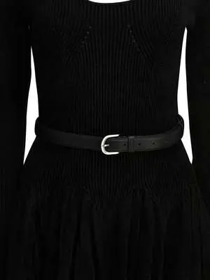 SELF-PORTRAIT Knit Flared Dress