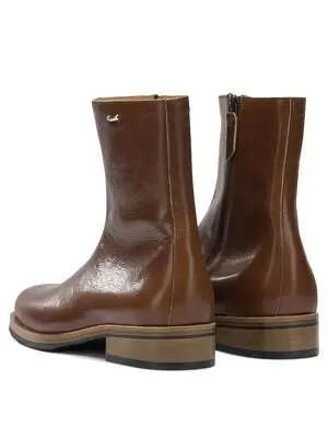 Our Legacy Camion Zip-up Boots - Brown