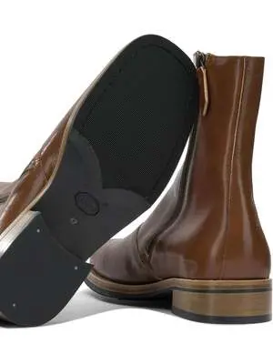 Our Legacy Camion Zip-up Boots - Brown