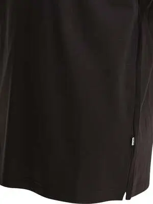 NN.07 Paul' Buttonless Polo Shirt - Brown