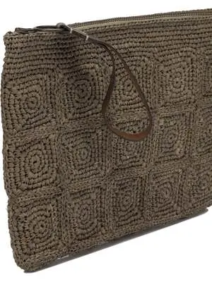IBELIV Clutches 30x22 Cm - Brown