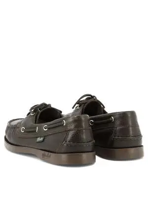 Paraboot Barth Marine Lace-up Loafers - Brown