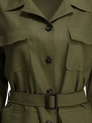 Tagliatore Lauren Overshirt Jacket - Green