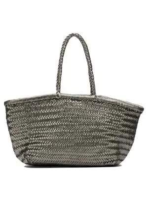 Dragon Diffusion Triple Jump Medium Shoulder Bag - Silver