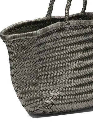 Dragon Diffusion Triple Jump Medium Shoulder Bag - Silver
